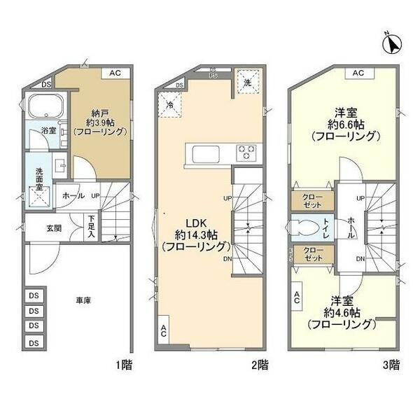 Kolet八広＃02｜八広駅（徒歩5分)東京都墨田区東向島6丁目(賃貸一戸建・2SLDK・--・68.20㎡・東急リバブル(株) 錦糸町センター)の詳細情報｜賃貸スタイル（物件 ...